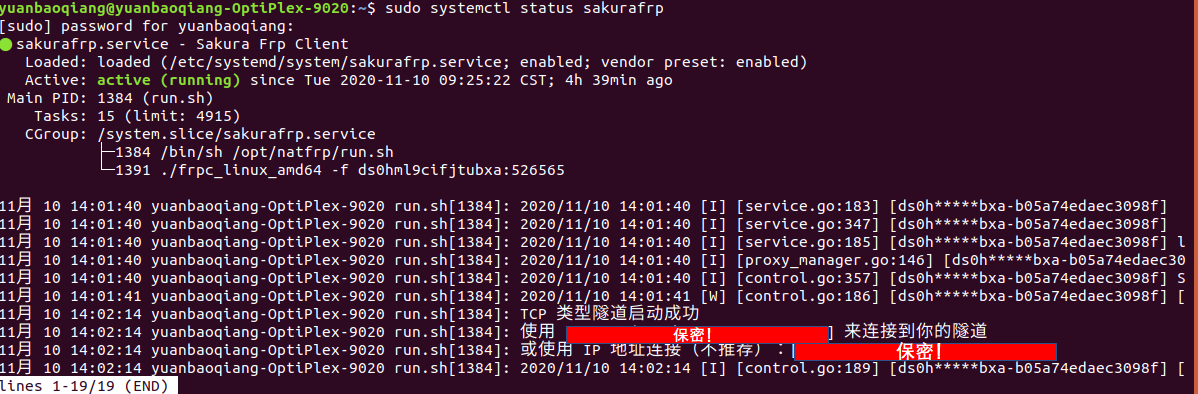 【反向代理】-Ubuntu服务器实现多用户SSH登陆及Sakura Frp内网穿透_樱花访问密钥是什么-CSDN博客