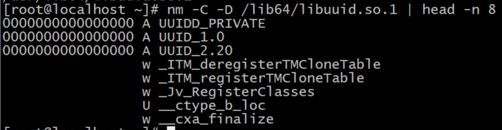 mount命令挂载时出现libuuid.so.1 : no version information available-CSDN博客
