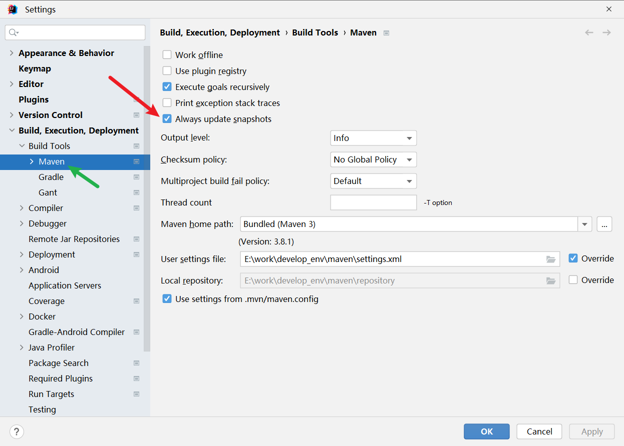 maven--解决Idea没有拉取SNAPSHOT的问题_idea snapshot-CSDN博客