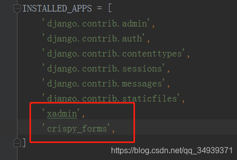Django2.2.4安装xadmin-CSDN博客