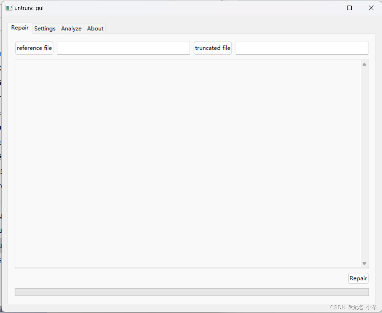 损坏文件修复教程_untrunc-gui-CSDN博客