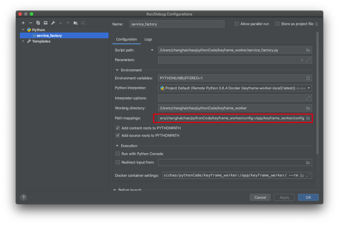 pycharm中docker挂载设置_pycharm dockers 目录挂载-CSDN博客
