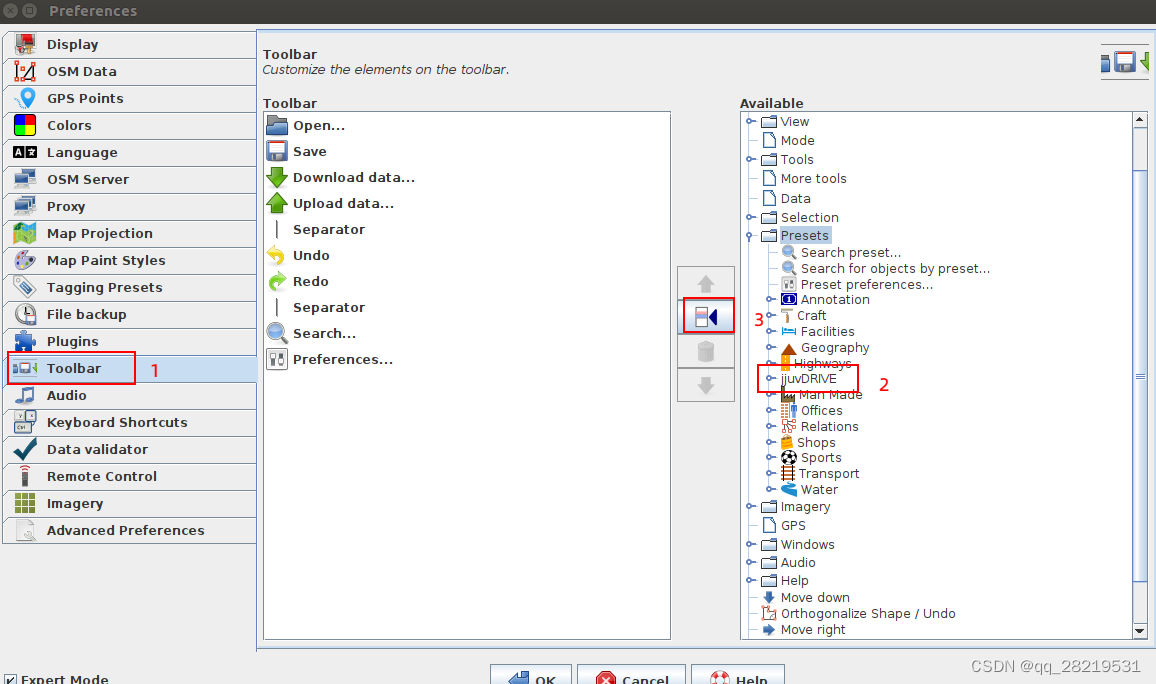 JOSM -- 使用及画图-CSDN博客
