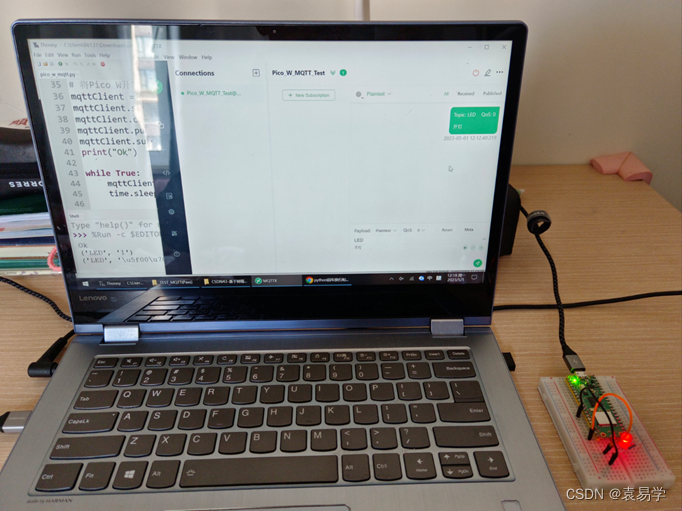 树莓派pico W无线开发板mqtt协议通信micropython编程实践树莓派pico Mqtt Csdn博客