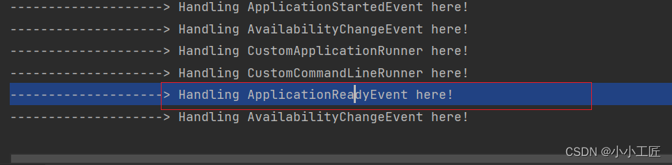 Spring Boot - Application Events 的发布顺序_ApplicationReadyEvent-CSDN博客