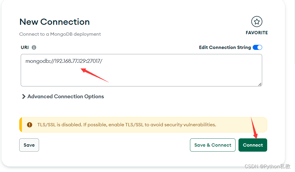 安装并使用mongodb Compass管理mongodb数据库 Mongodb Compass下载 Csdn博客