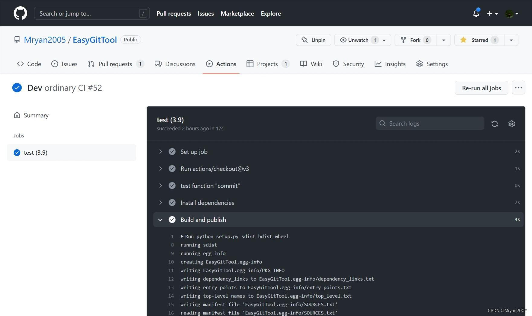 解决在GitHub Actions中无法发布python包到Pypi_does not appear to be a python project: neither 's-CSDN博客