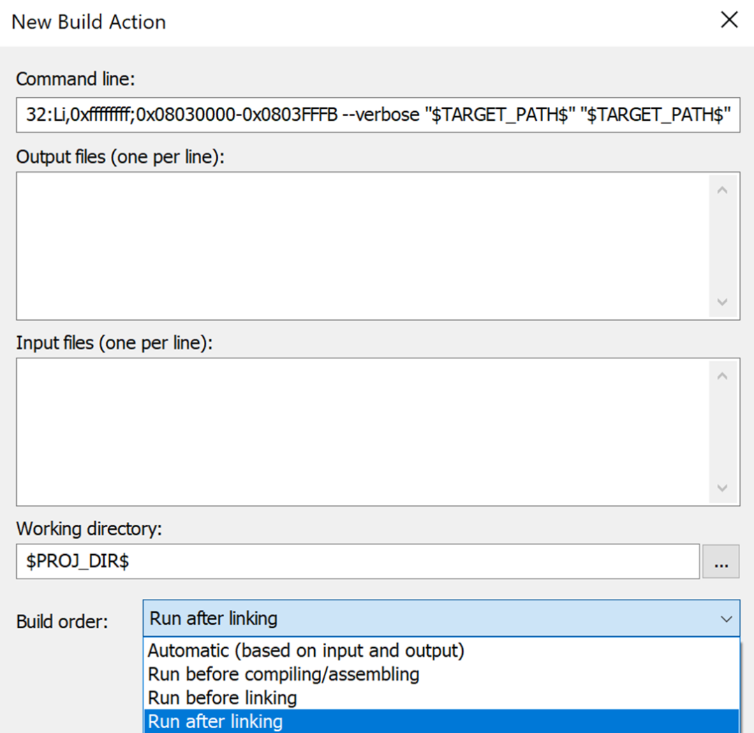 在IAR Embedded Workbench中计算多个地址区间的Checksum_iar checksum-CSDN博客