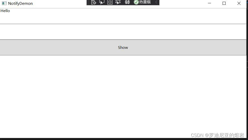 使用INotifyPropertyChanged和ICommand 实现WPF前后端分离_wpf 如何实现前端和后端分离-CSDN博客