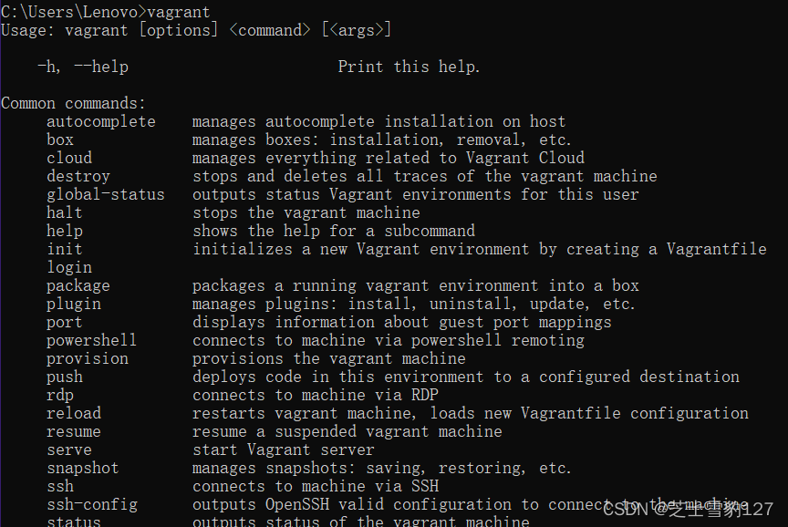 【vagrant快速创建linux虚拟机】_使用vagrant快速创建linux虚拟机-CSDN博客