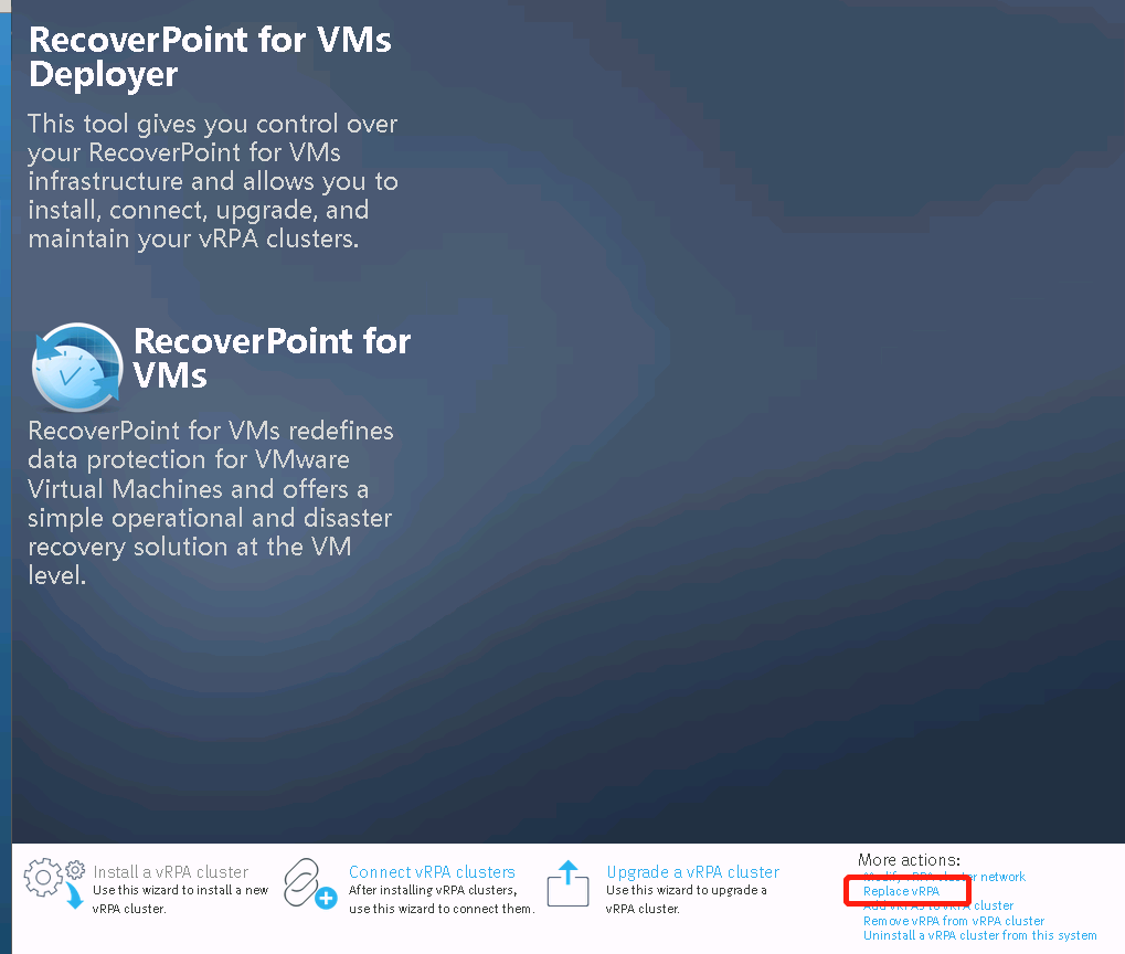 RP4VM集群管理--VRPA替换-CSDN博客