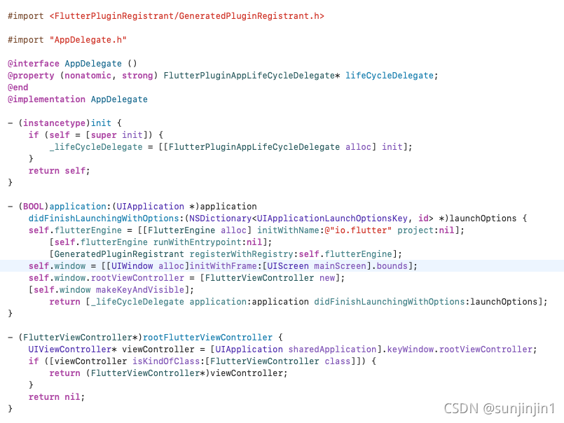 iOS 与flutter混编三（引用flutter）_flutter ios self.window.rootviewcontroller-CSDN博客