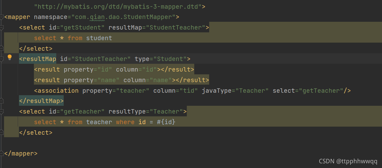xml文件中的resultMap_xml resultmap-CSDN博客