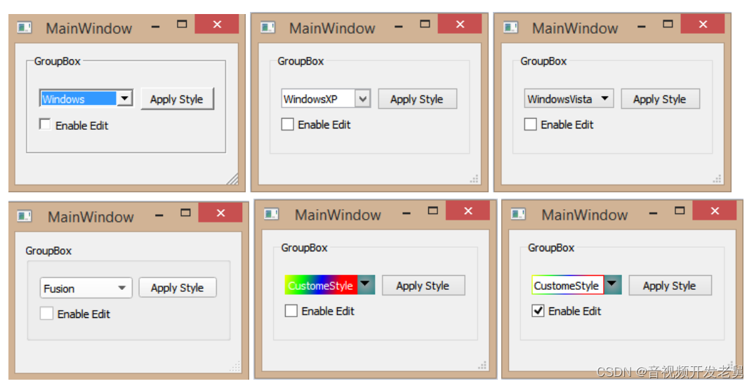 Qt自定义界面之QStyle_切换qss导致程序崩溃 qproxystyle-CSDN博客