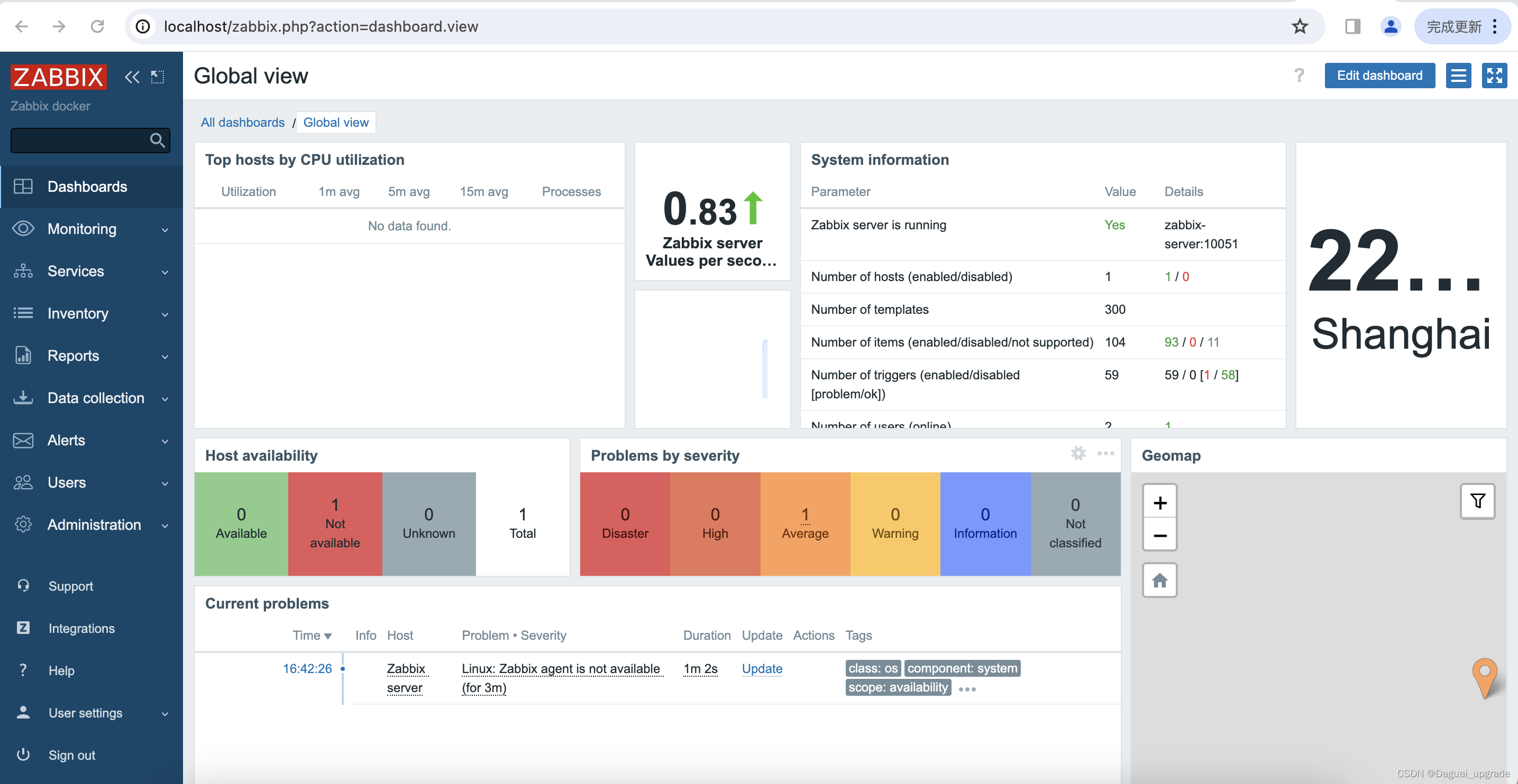 docker compose安装部署zabbix_docker-compose部署zabbix-CSDN博客