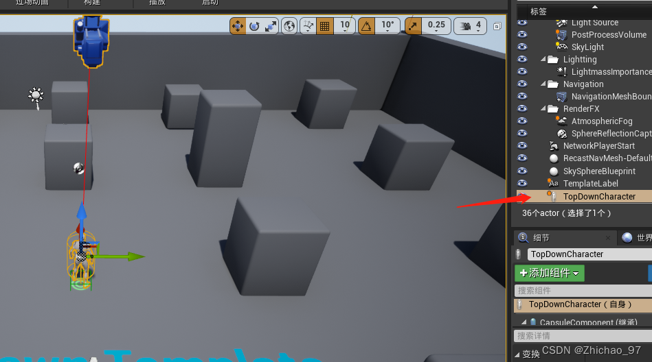 【UE4 RTS】01-Camera SetUp_ue4rts camera蓝图-CSDN博客