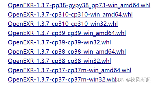 Windows下使用python安装OpenEXR包问题及解决办法_pip openexr-CSDN博客