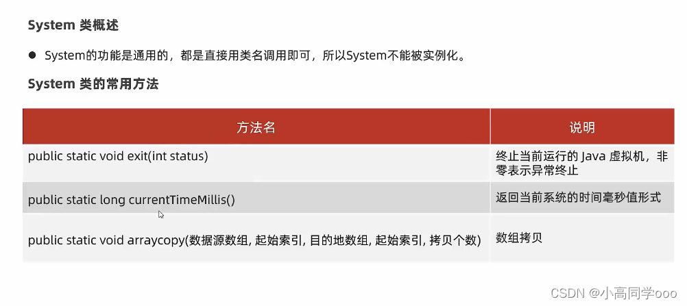常用api-math、system、bigdecimal-CSDN博客