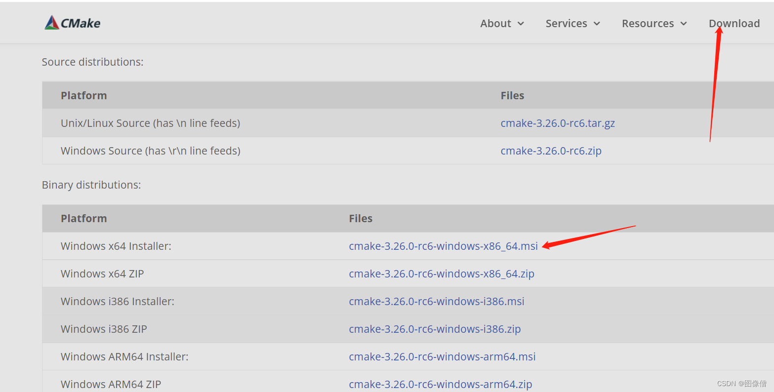 windows10+vs2019 安装cmake步骤_vs2019 cmake下载-CSDN博客