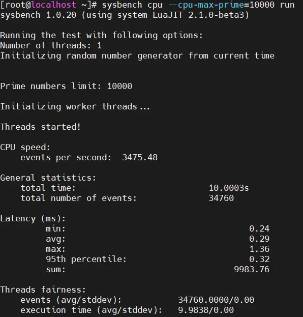 【KeyarchOS】sysbench 测试工具的安装与使用_yum安装sysbench-CSDN博客