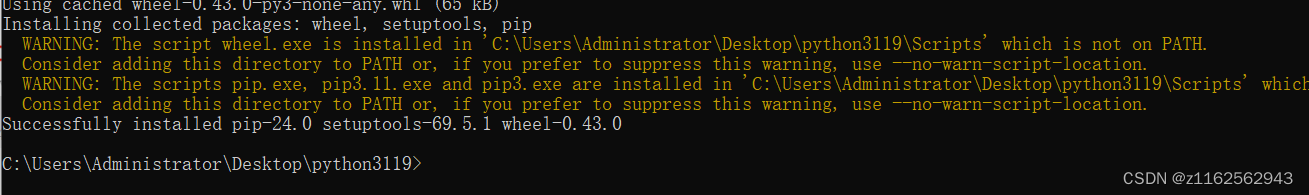 Python Embeddable Package 使用方法 Csdn博客