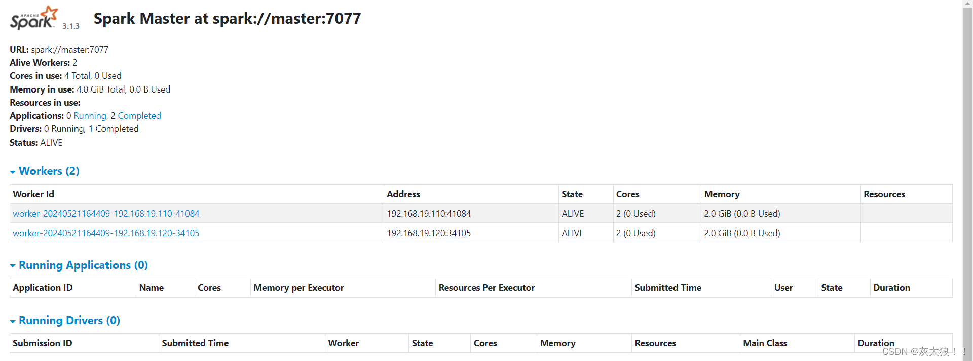 Spark搭建 Standalone模式详细步骤_spark standalone-CSDN博客