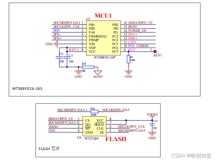 基于WT588F02A-16S语音芯片在启蒙玩具用品的方案设计应用解析_wt588 加功放输出电路-CSDN博客