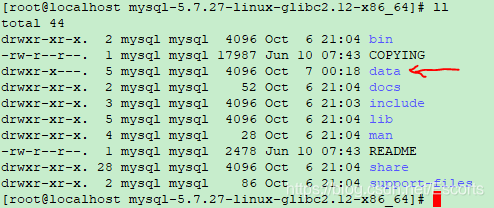Linux 安装mysql5.7.27_linux安装mysql5.7.27-CSDN博客