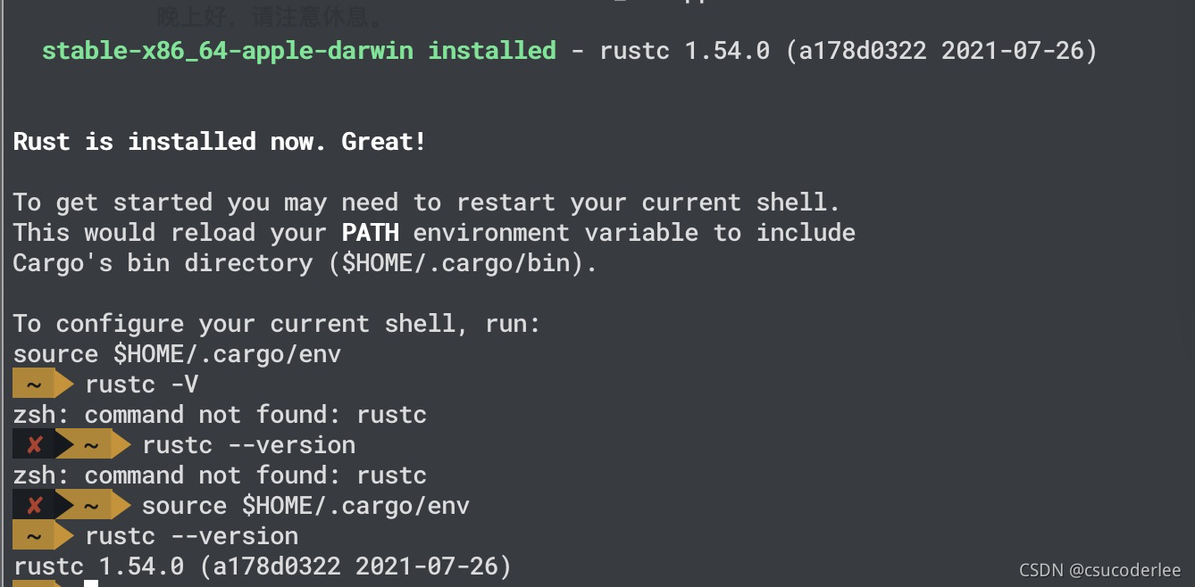 macos 安装rust_mac安装rust-CSDN博客