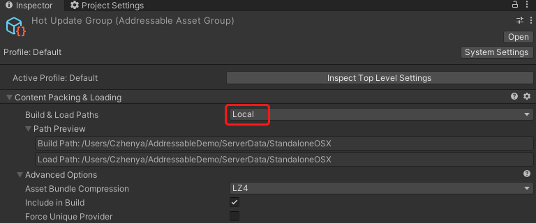 Unity 之 Addressable可寻址系统 -- 资源热更新 -- 进阶（四）_addressables热更-CSDN博客