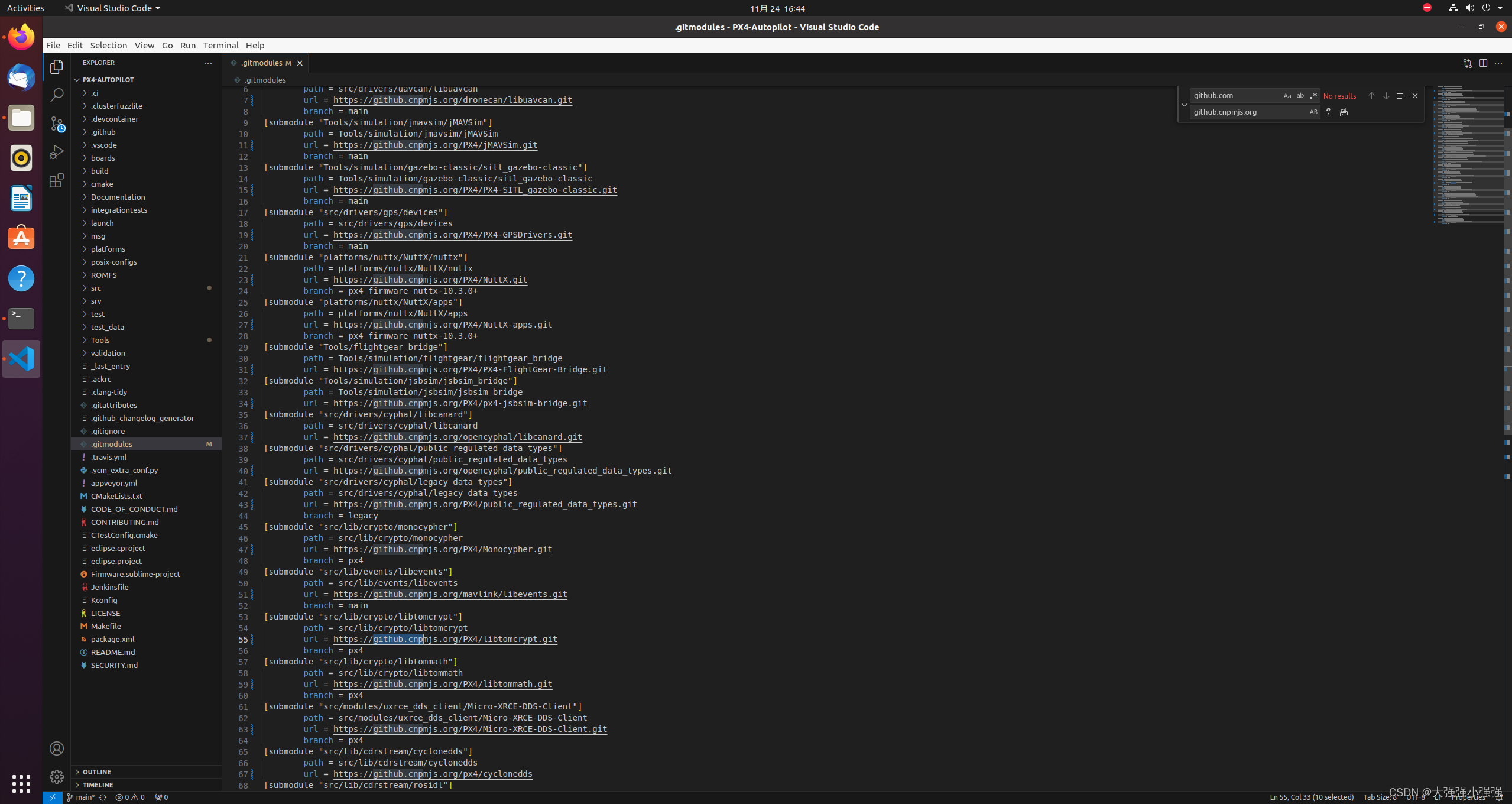 科学上网也clone不全PX4？_px4子模块克隆失败-CSDN博客