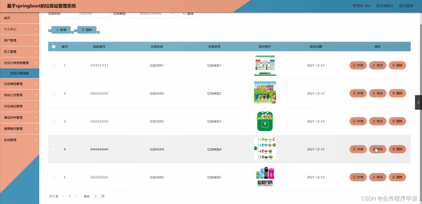 Java计算机毕业设计基于springboot的垃圾站管理系统（附源码springboot开题论文）基于springboot的城市垃圾分类管理系统都应该有什么功能 Csdn博客
