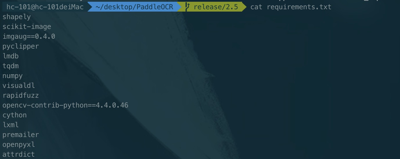 PaddleOCR mac 安装指南_mac paddleocr 安装-CSDN博客