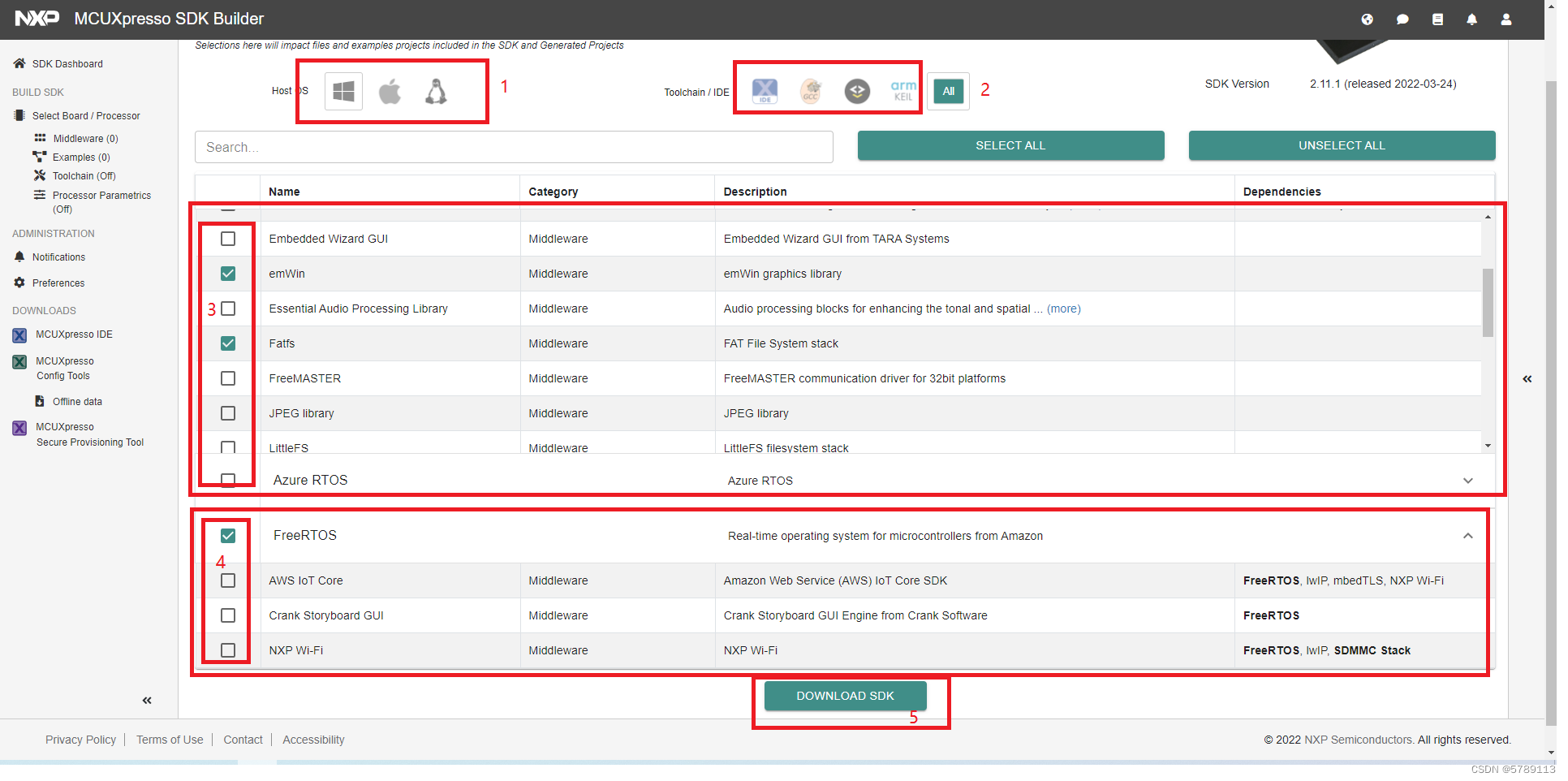 NXP官方SDK、固件库、帮助文档下载_nxp sdk下载-CSDN博客