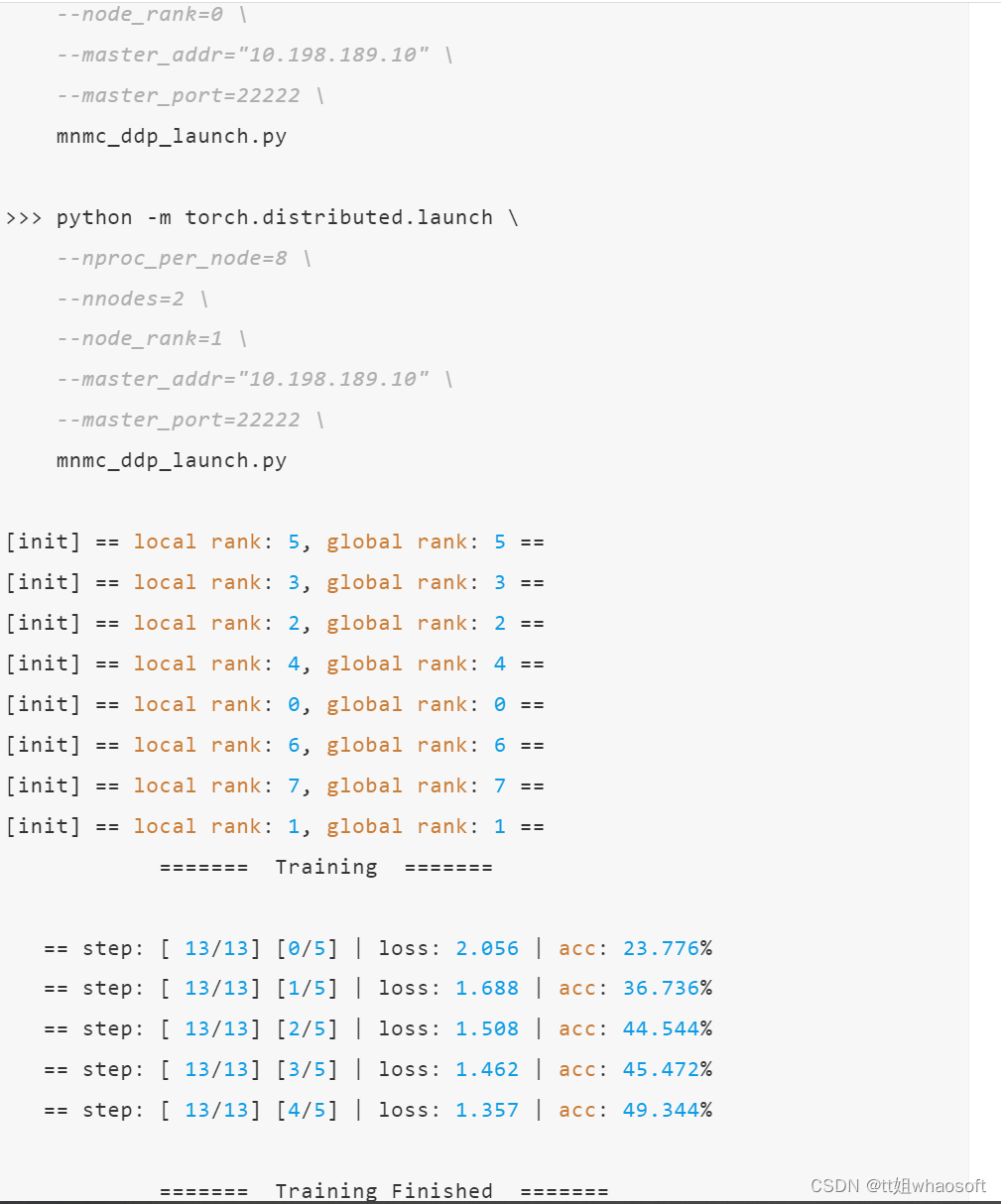 PyTorch训练之分布式_pytorch分布式训练-CSDN博客