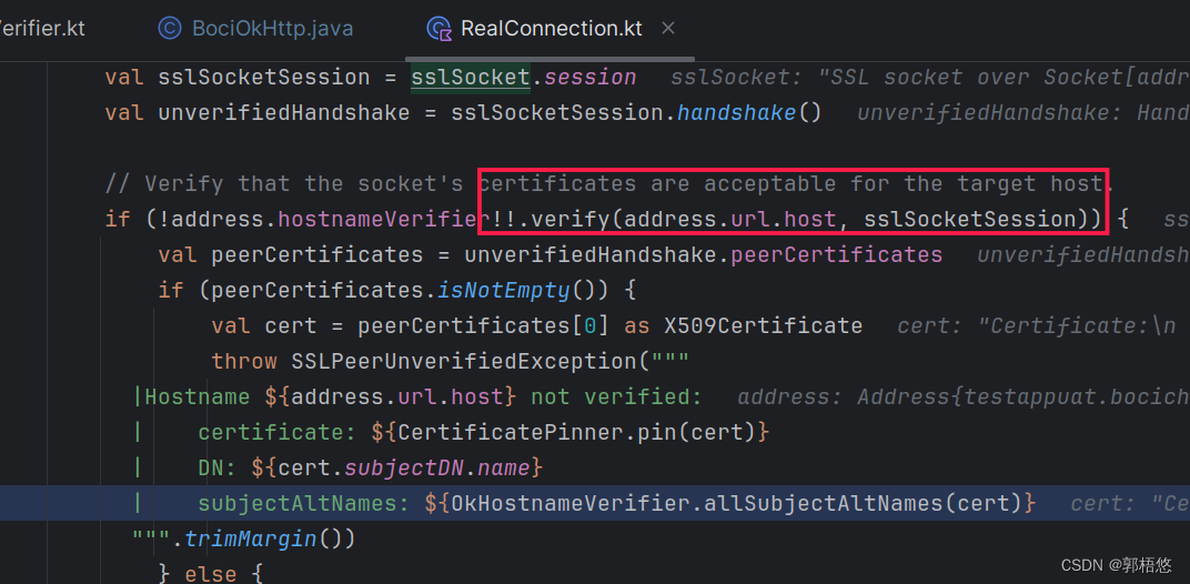 Okhttp hostnameVerifier详解-CSDN博客