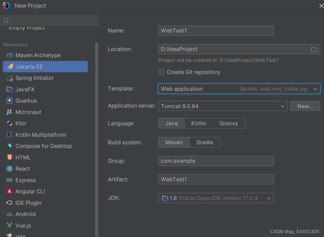 Windows idea2023.2.2使用maven创建web项目_idea2023手动创建maven web 项目-CSDN博客