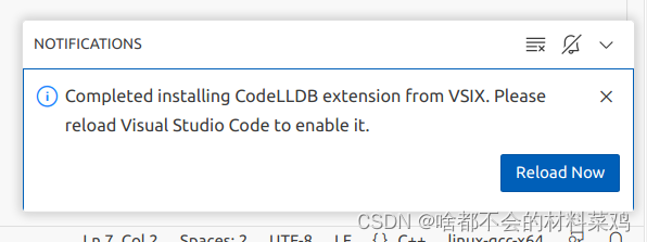 【问题记录】VScode中CodeLLDB拓展安装报错_platform package installation failed: error: read -CSDN博客