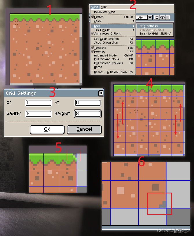 【Aseprite】制作Unity2D瓦片地图素材（平台游戏）-CSDN博客