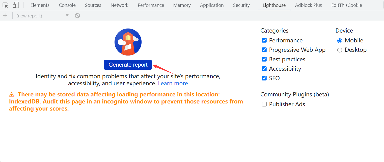 web性能检测工具lighthouse_lighthouse.js-CSDN博客