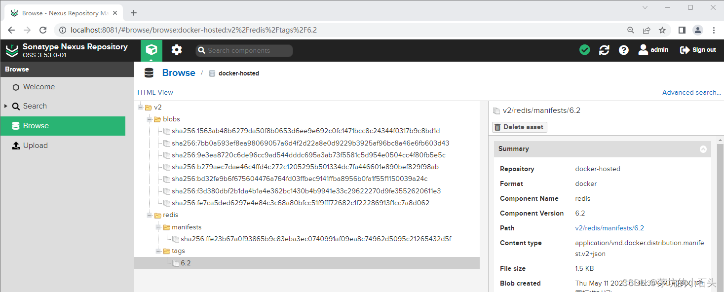 docker安装Nexus3搭建docker私有仓库，并上传镜像_docker nexus3-CSDN博客