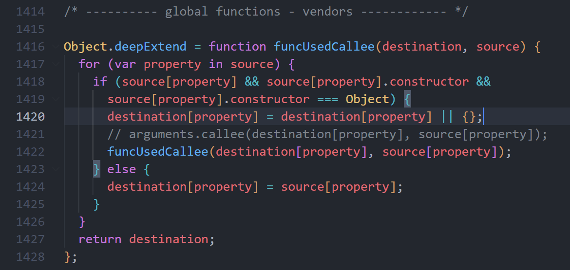 解决particles.js报错Uncaught TypeError: ‘caller‘, ‘callee‘, and ‘arguments‘ properties may not be ...