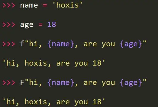 在python如今的版本中,你居然不会f Strings字符串格式化方法? 反斜杠可以用来进行字符转义 但不能用在{}的表达式中 Csdn博客