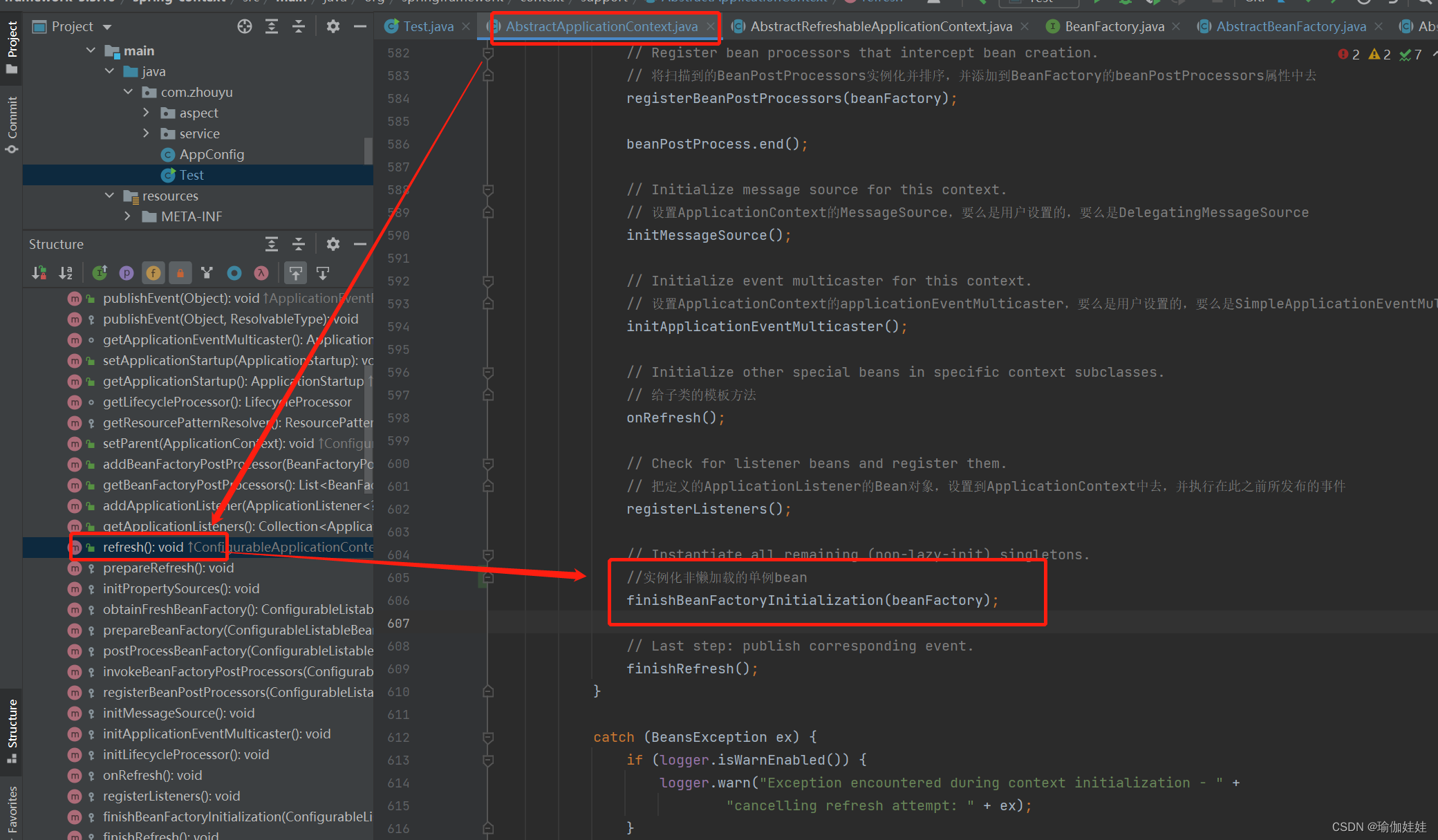 Spring源码解读之创建bean_spring bean创建源码-CSDN博客