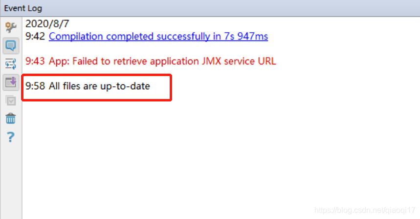 sprijngboot项目，debug启动报错： Failed to retrieve application JMX service URL_15 ...