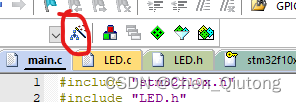 User\main.c(2): error: #5: cannot open source input file “LED.h“: No such file or directory解决办法 ...