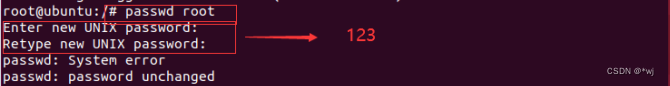 【passwd root】出现:System error password unchaged_passwd: system error-CSDN博客