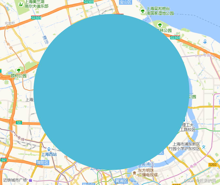 MapBoxGL.JS 画圆 （半径以米或千米为单位） 实现跟随地图缩放而缩放_turf.circle-CSDN博客