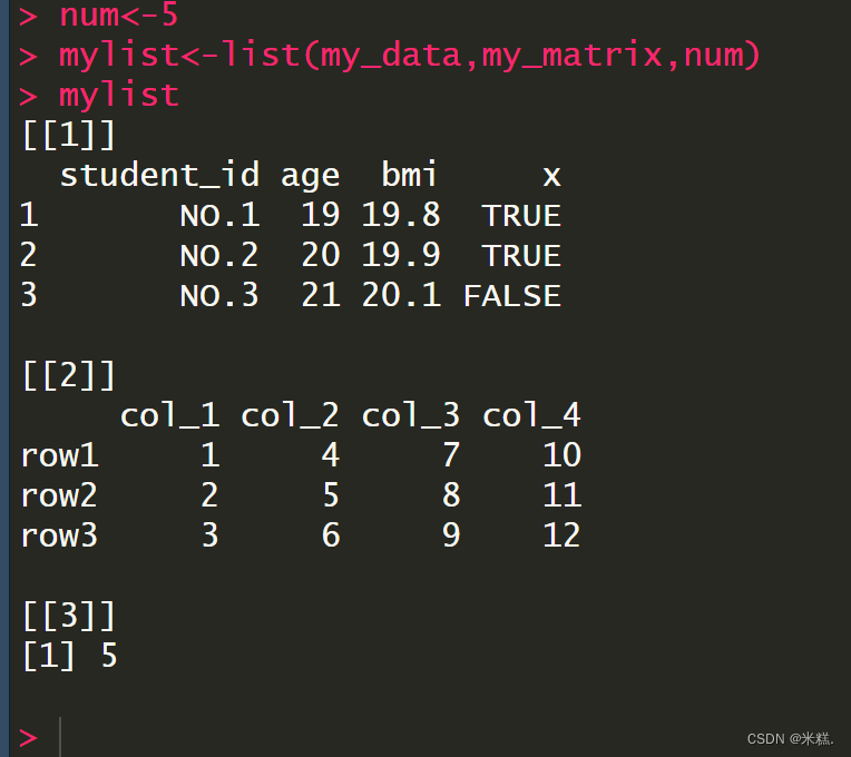 【R语言数据分析】数据类型与数据结构_r语言chr-CSDN博客