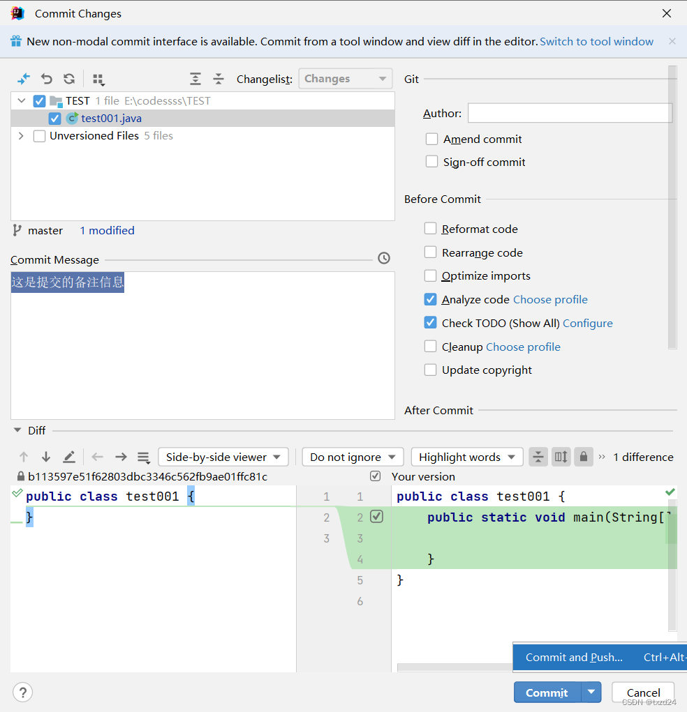 【IDEA使用Git】远程仓库_idea repository diff-CSDN博客